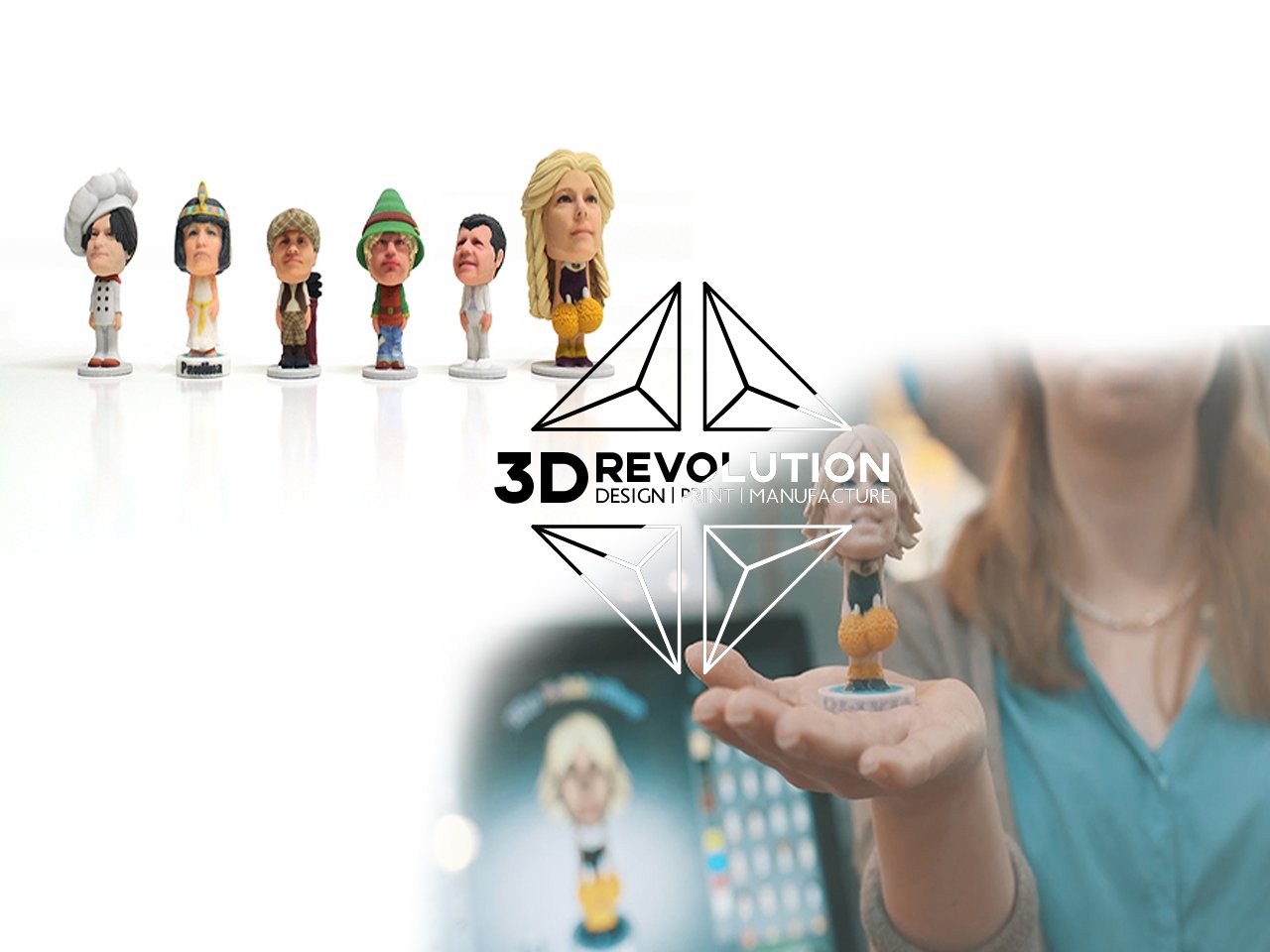 Μοναδικές 3D φιγούρες – 3D Revolution